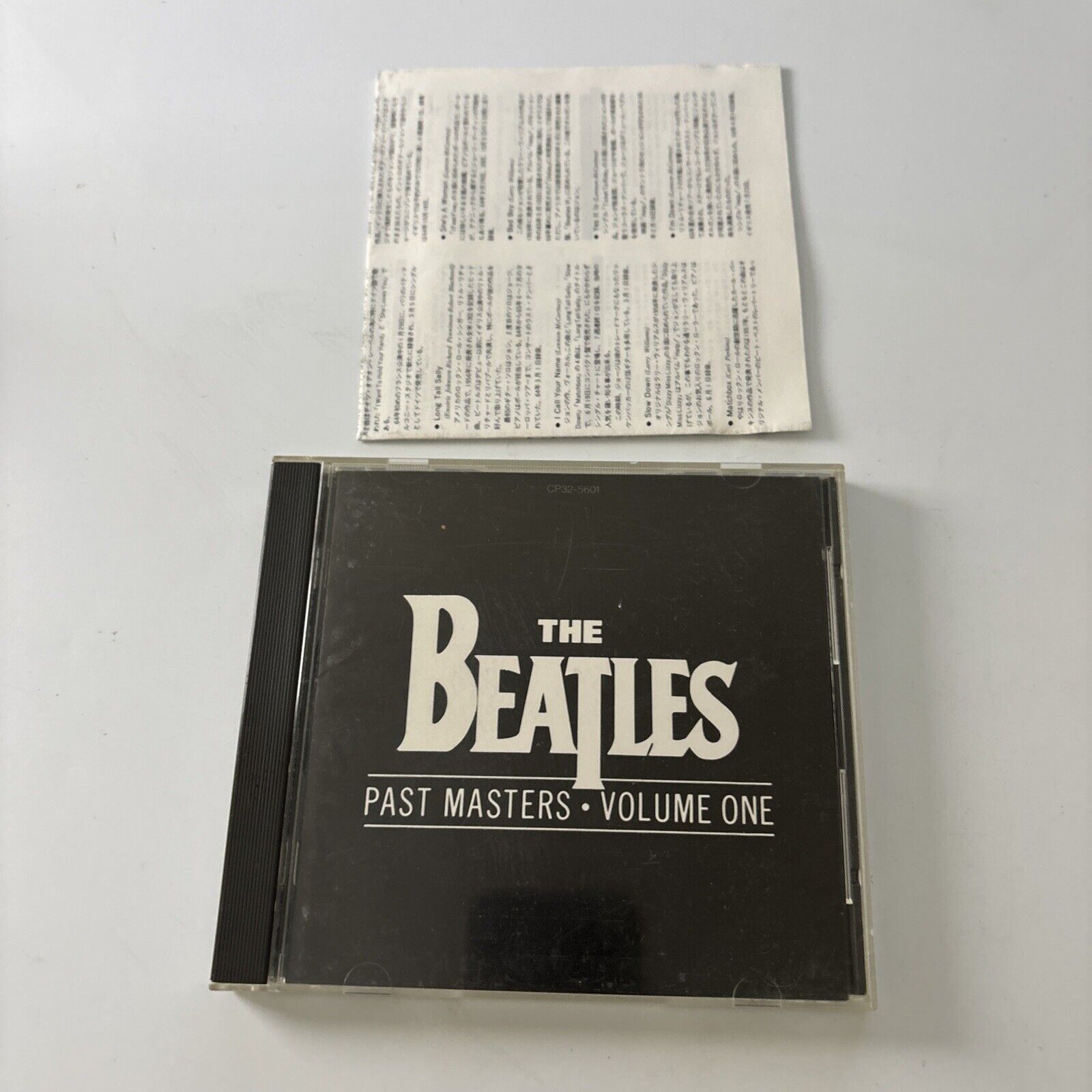 The Beatles - Past Masters - Volume One (CD, 1998) Japan Cp32-5601 ...