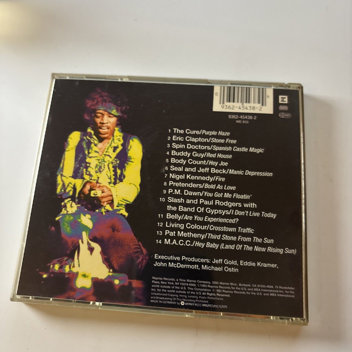 Stone Free: A Tribute to Jimi Hendrix by Various Artists (CD, 1993 ...