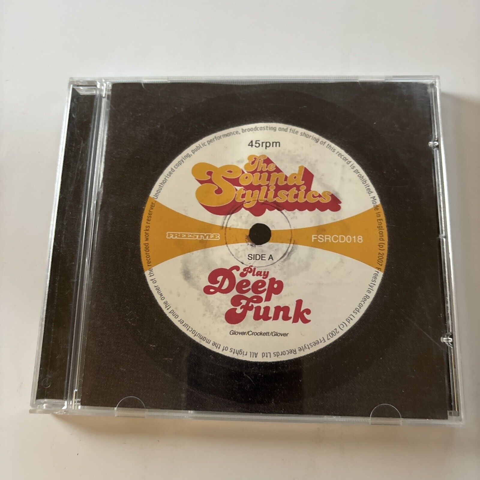 The Sound Stylistics - Play Deep Funk (CD, 2007) Fsrcd018 – Retro Unit
