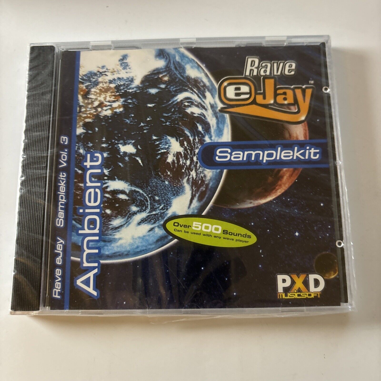Rave EJay Sample Kit Vol 3 PC CDROM 1998 Win95 *New Sealed* – Retro Unit