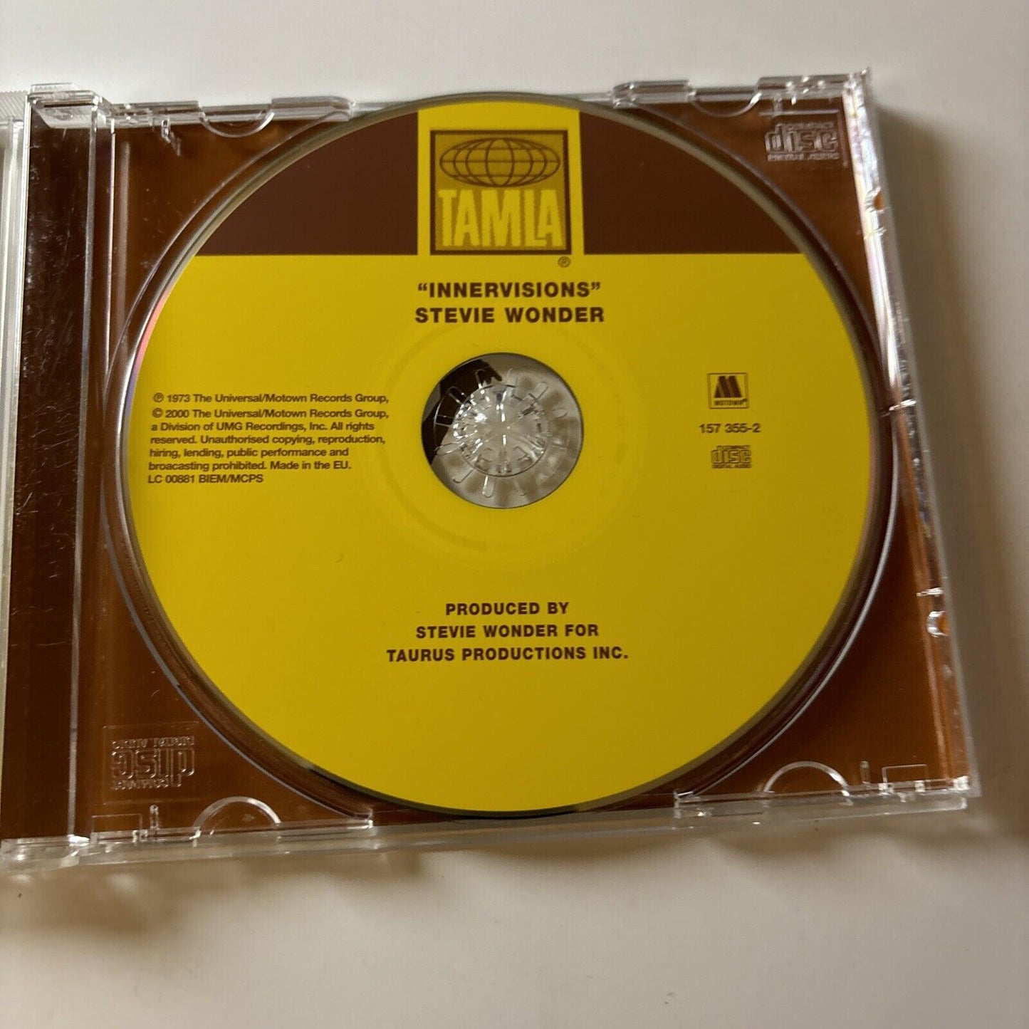 Stevie Wonder - Innervisions (CD, 1973) 157355-2 – Retro Unit