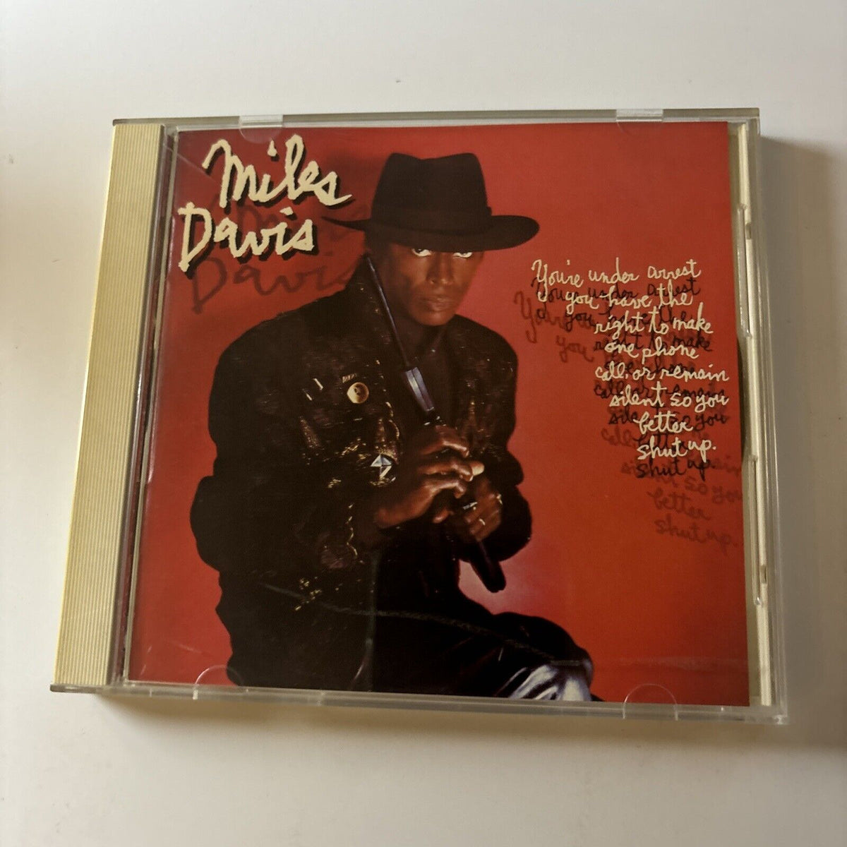 Miles Davis Youre Under Arrest Cd 1985 Japan 32dp 230 Retro Unit