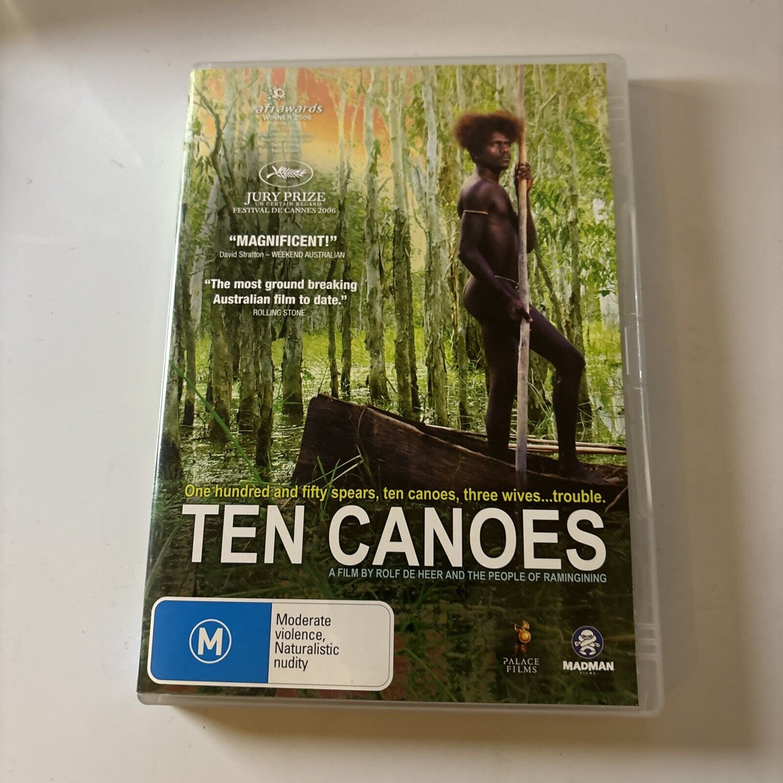 Ten Canoes (DVD, 2005, 2-Disc) David Gulpilil, Peter Minygululu NEW Al ...