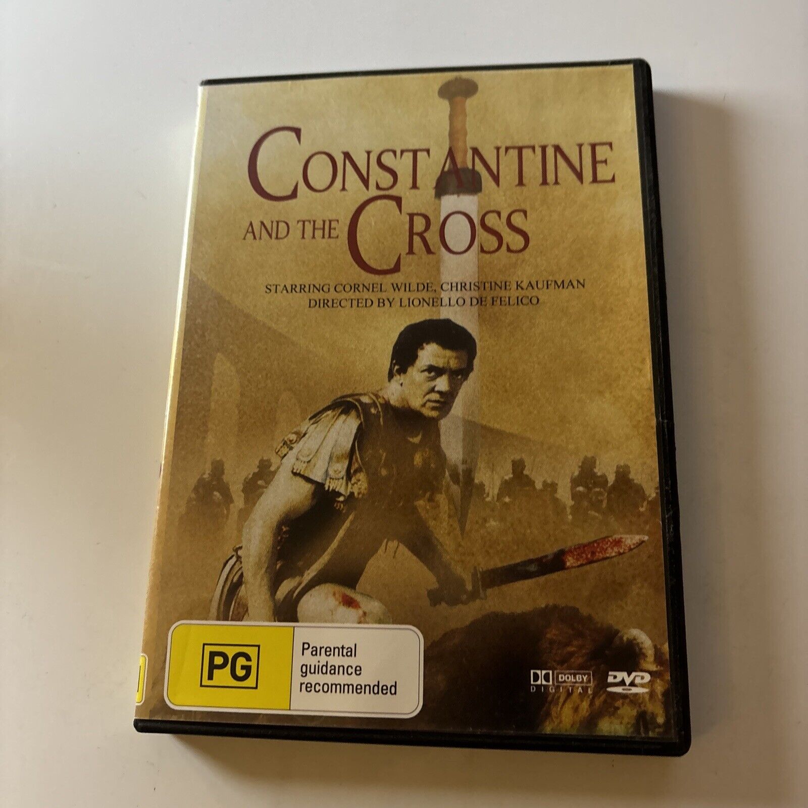 Constantine And The Cross (DVD, 1961) Cornel Wilde Region 4 – Retro Unit