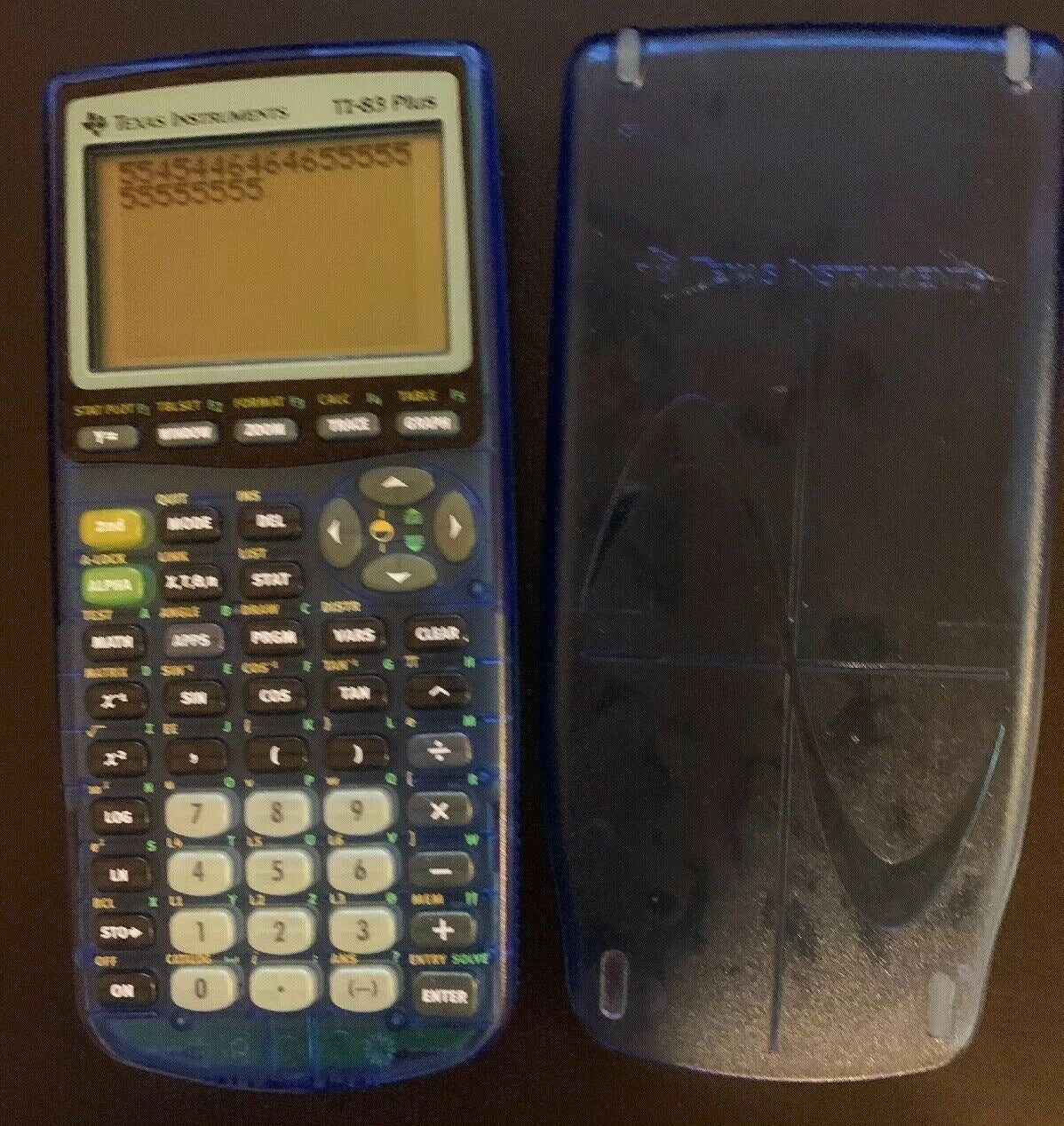 Texas Instruments TI-83 Plus Graphics Calculator – Retro Unit