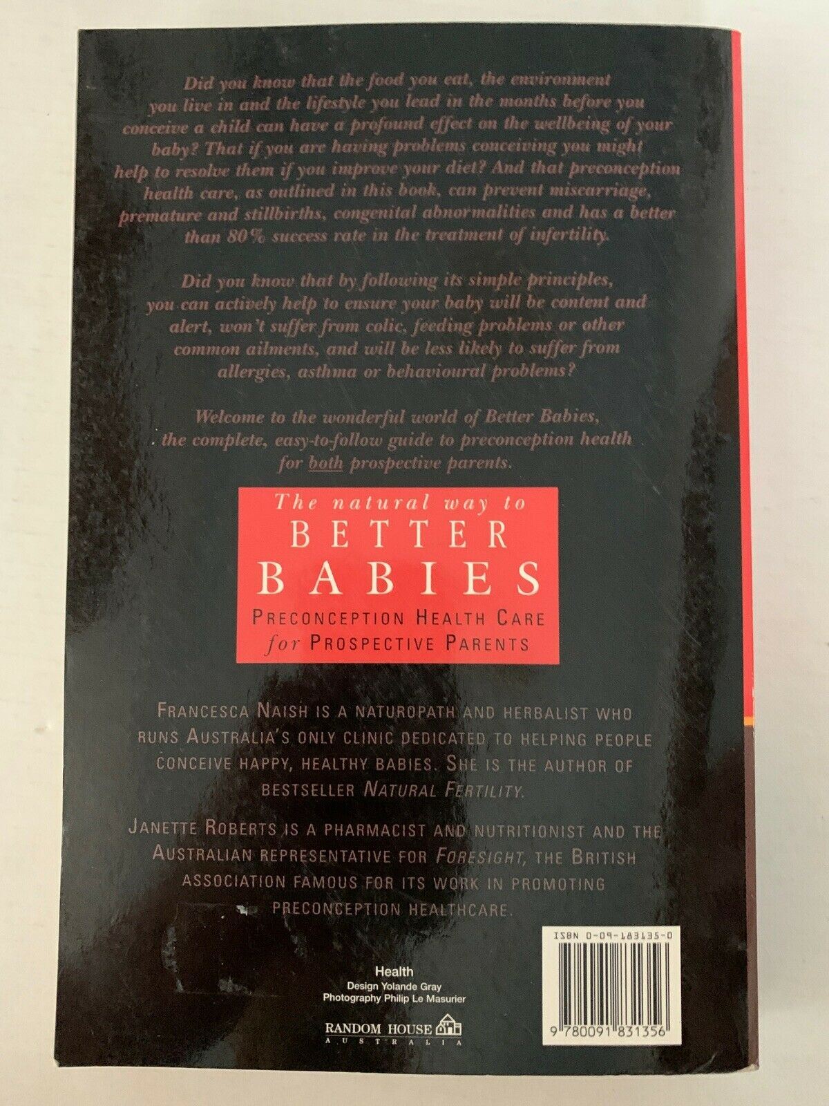 The Natural Way To Better Babies by Francesca Naish. – Retro Unit