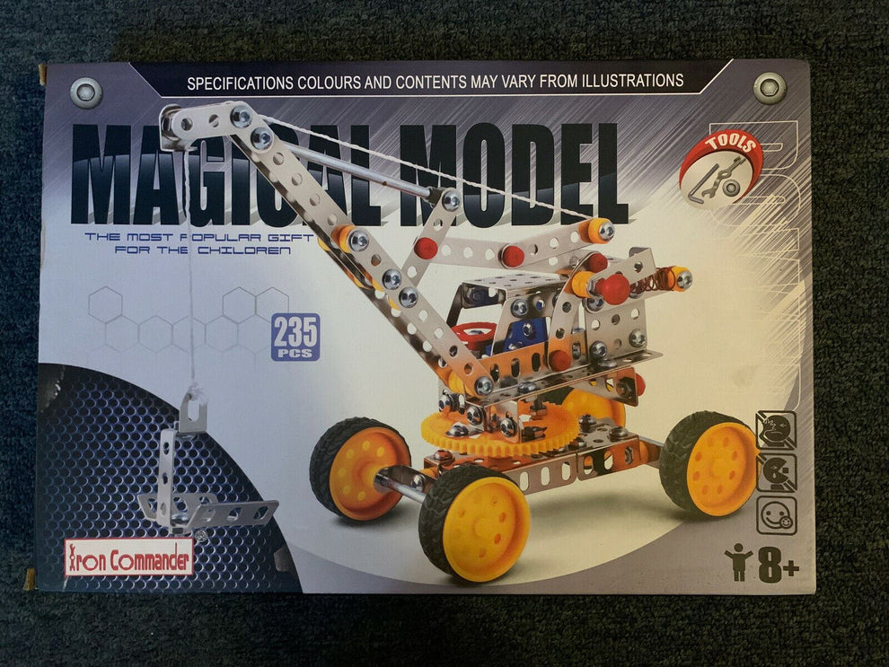 Iron Commander Magical Model Crane Kit 235 pieces – Retro Unit