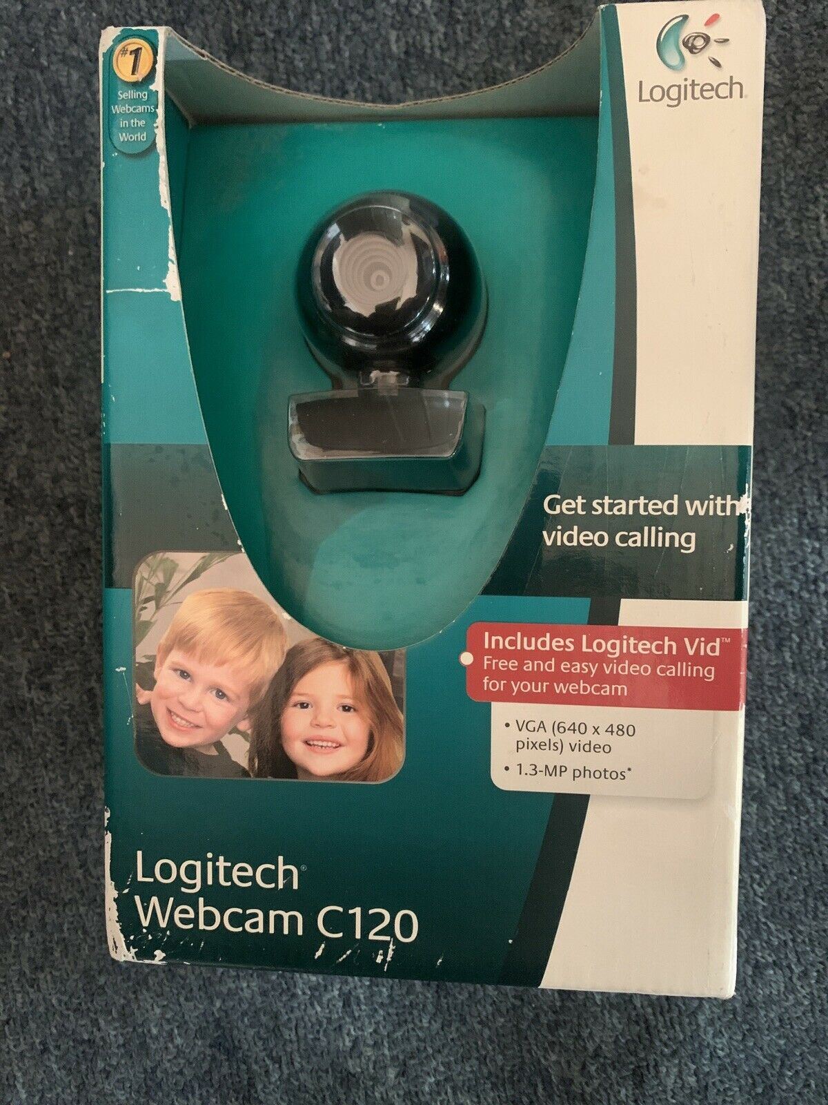 Logitech C120 WEBCAM New in box – Retro Unit