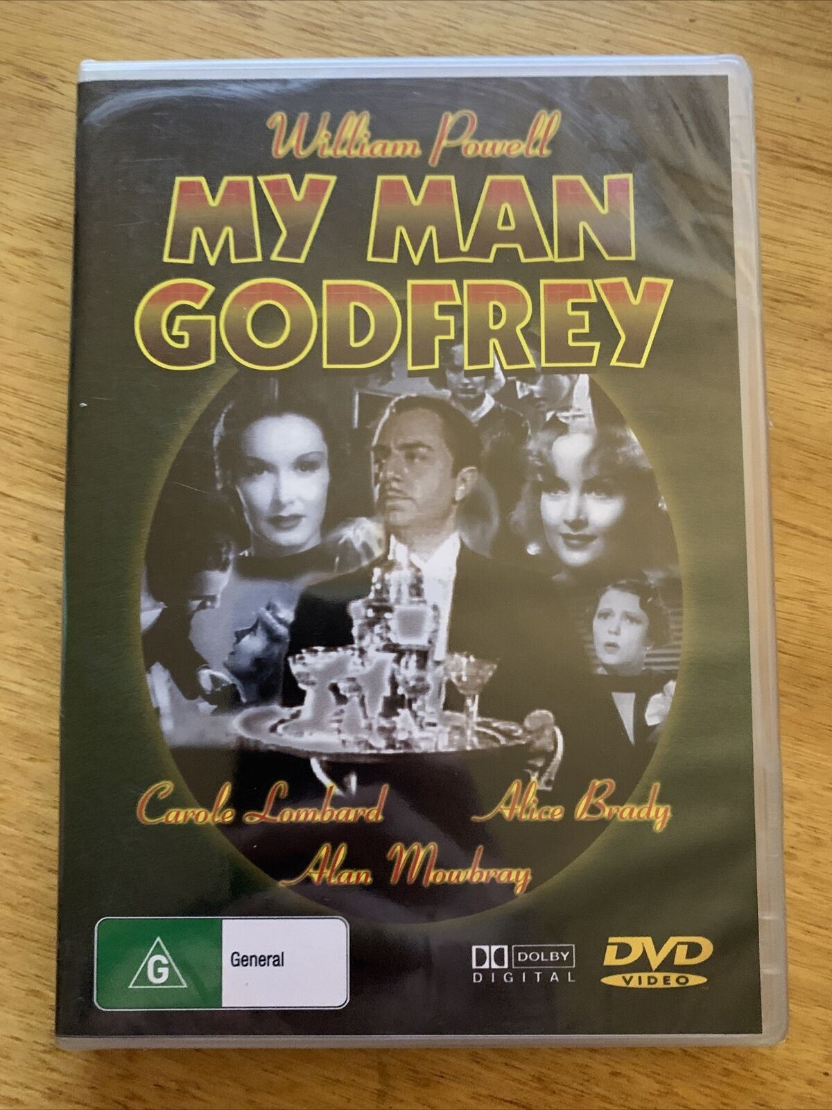 *New Sealed* My Man Godfrey (DVD, 1936) William Powell, Carole Lombard ...