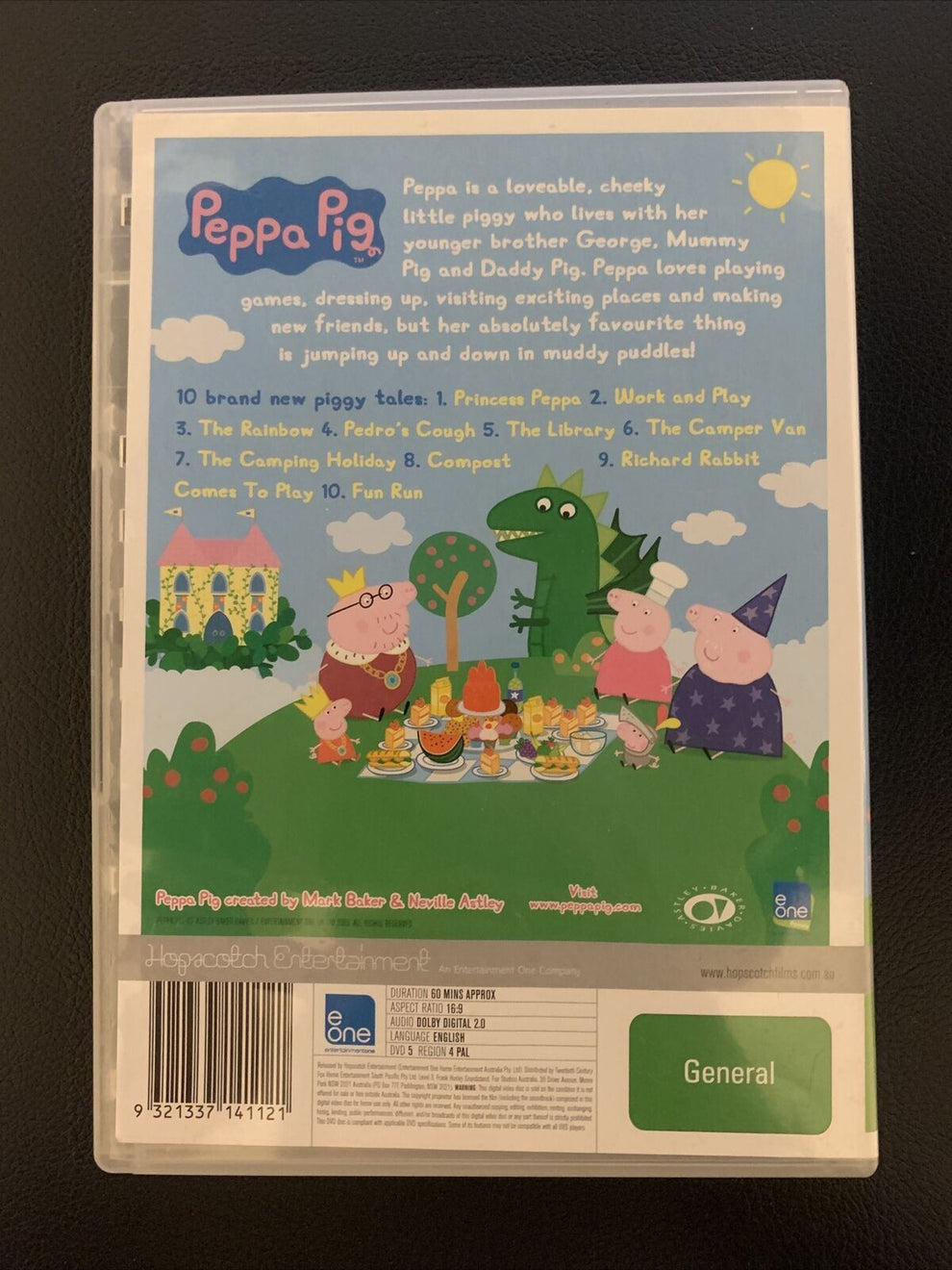 Peppa Pig - Princess Peppa & Sir George The Brave (DVD) Region 4 ...