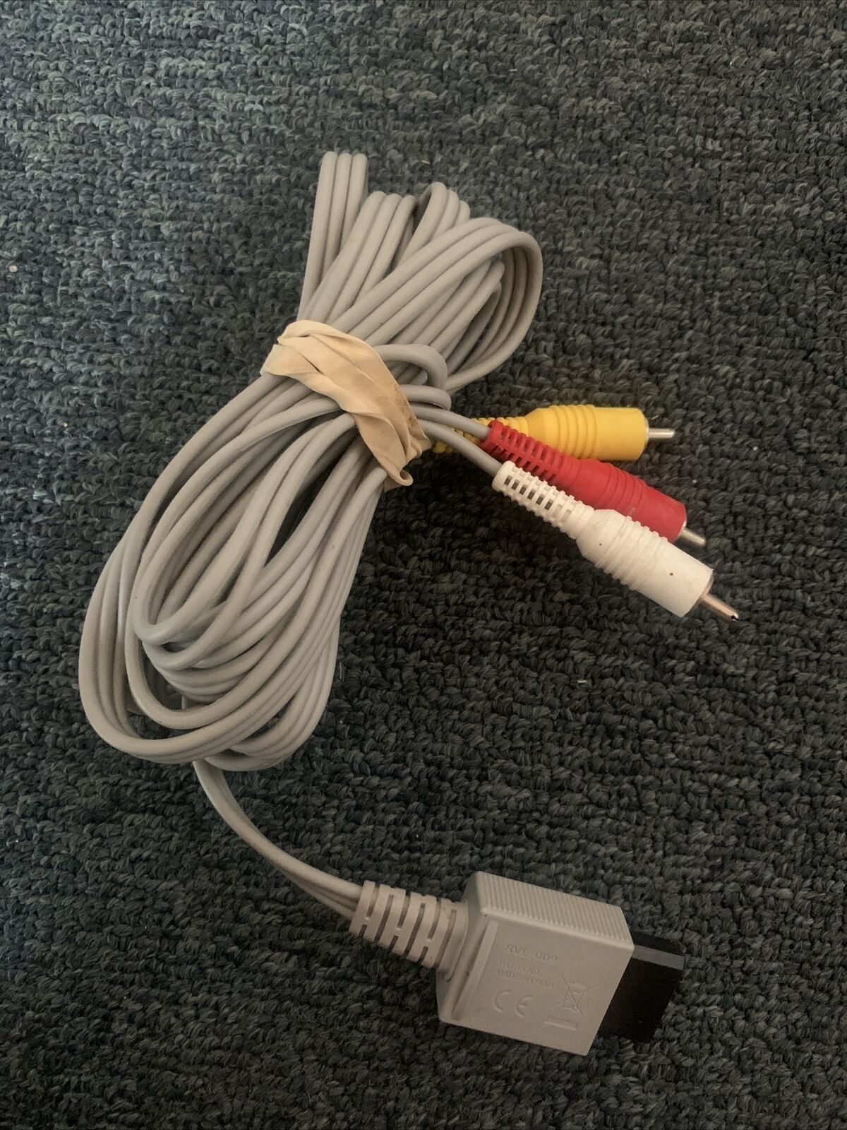 Genuine Nintendo Wii AV Cable Cord RCA (RVL-009) Wii U Original – Retro ...