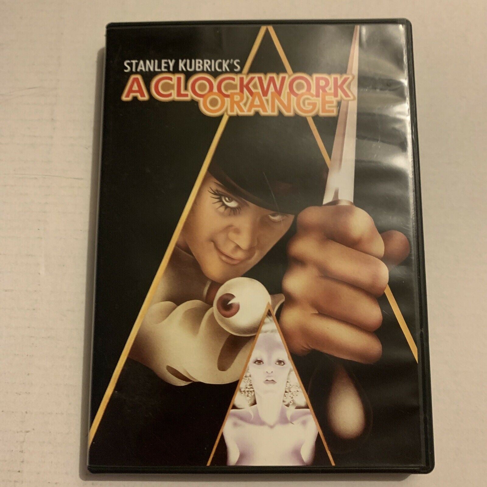 Stanley Kubrick's: A Clockwork Orange (DVD, 1971) Malcolm McDowell, Pa ...