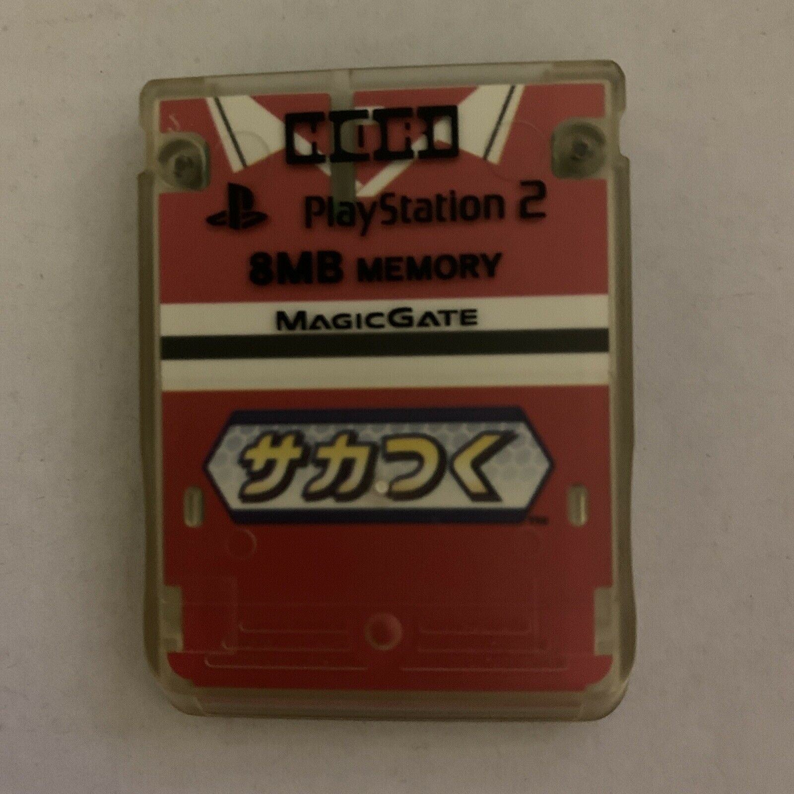 HORI PlayStation 2 8MB Memory Card MagicGate PS2 8MB Red – Retro Unit