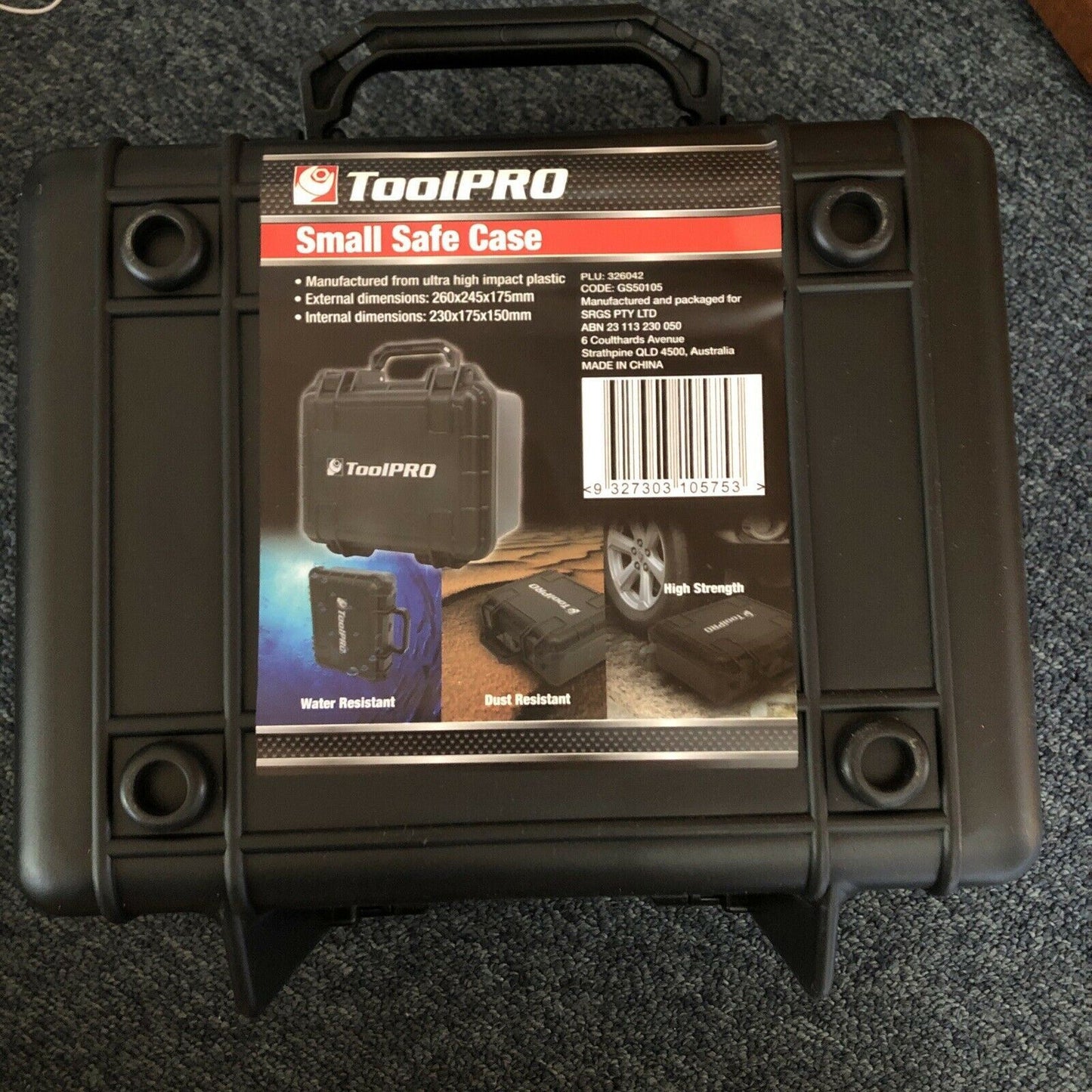 ToolPRO Safe Case Small, Black – Retro Unit