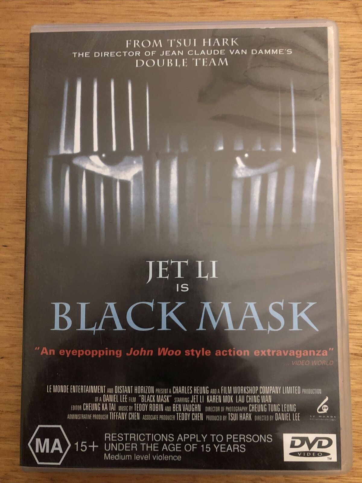 Black Mask (DVD, 1996) Jet Li, Ching Wan Lau, Karen Mok – Retro Unit