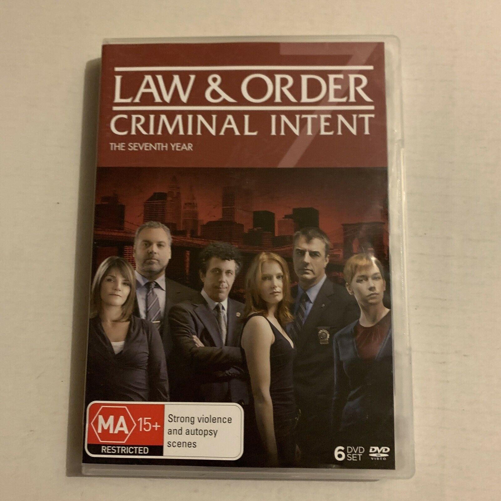 Law And Order - Criminal Intent : Season 7 (DVD, 2008) Region 4 – Retro ...