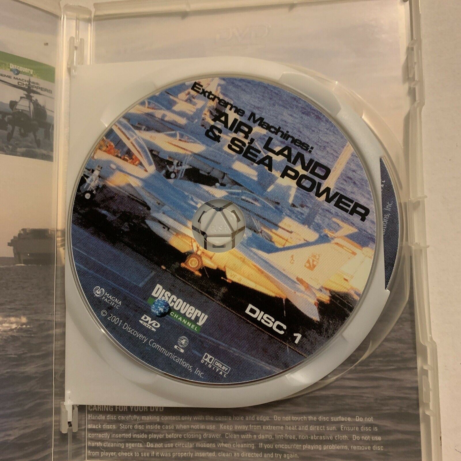 Extreme Machines - Air, Land & Sea Power (DVD, 2004) Discovery Channel ...