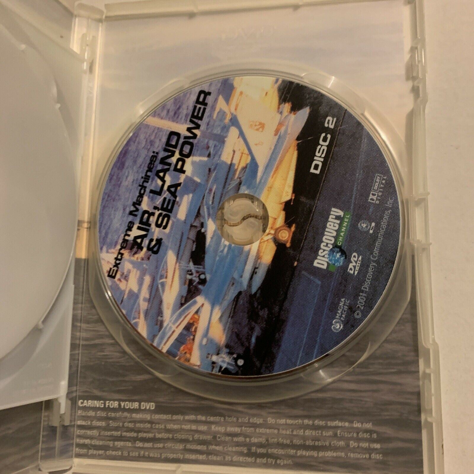 Extreme Machines - Air, Land & Sea Power (DVD, 2004) Discovery Channel ...