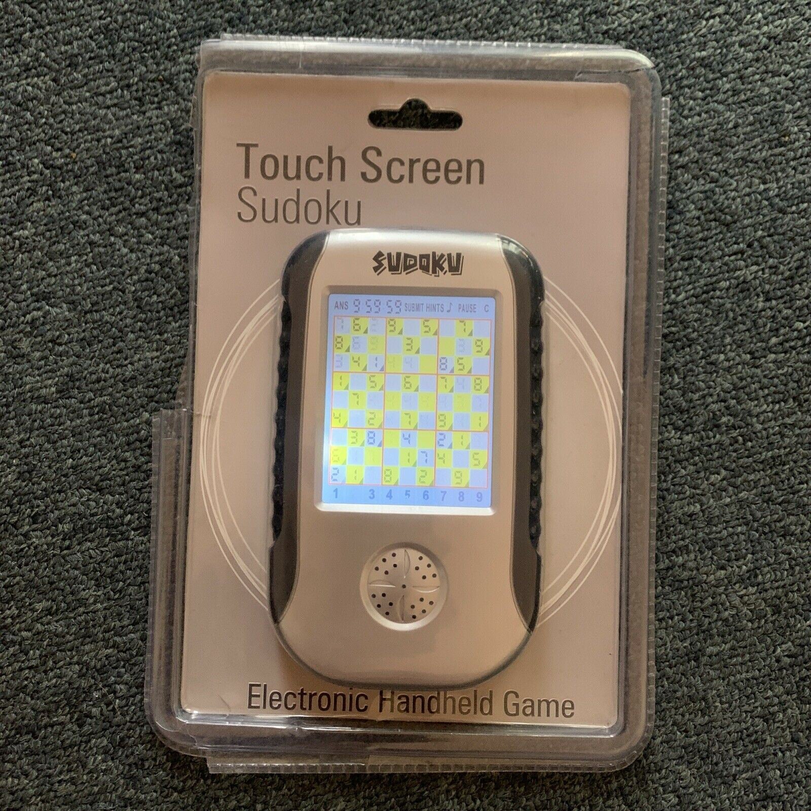 Touch Screen Sudoku - Electronic Handheld Game – Retro Unit