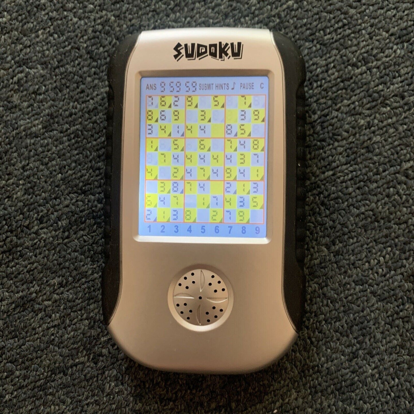 Touch Screen Sudoku - Electronic Handheld Game – Retro Unit
