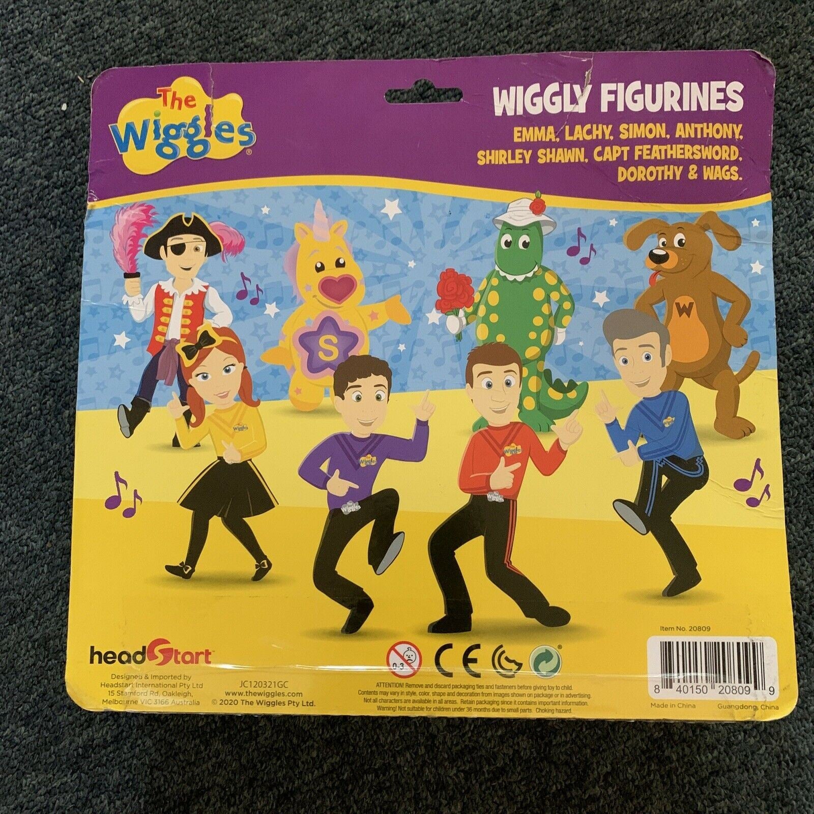 The Wiggles - Wiggly Figures - 8 Figures – Retro Unit