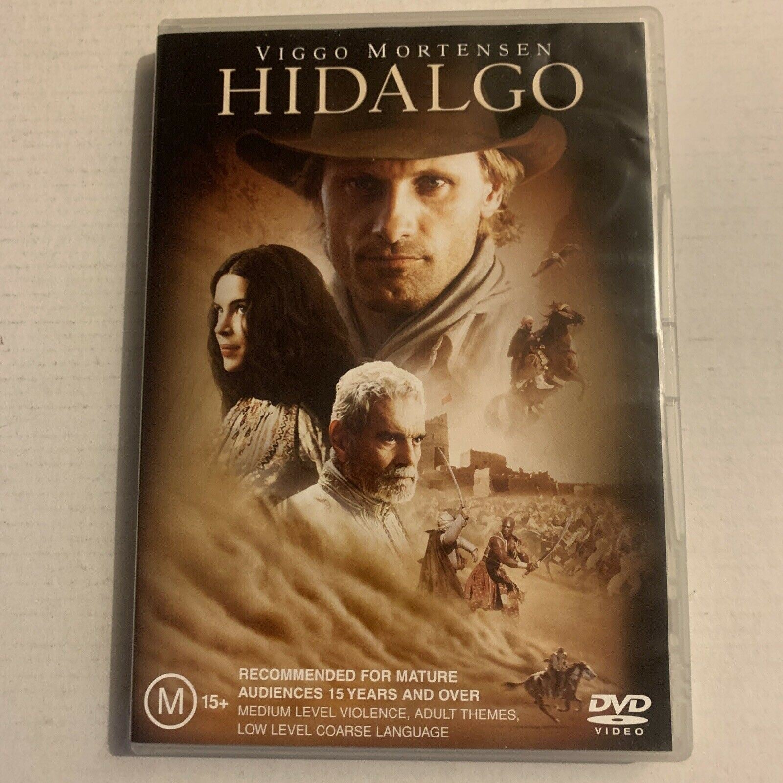 Hidalgo (DVD, 2005) Viggo Mortensen, Omar Sharif. Region 4&2 – Retro Unit