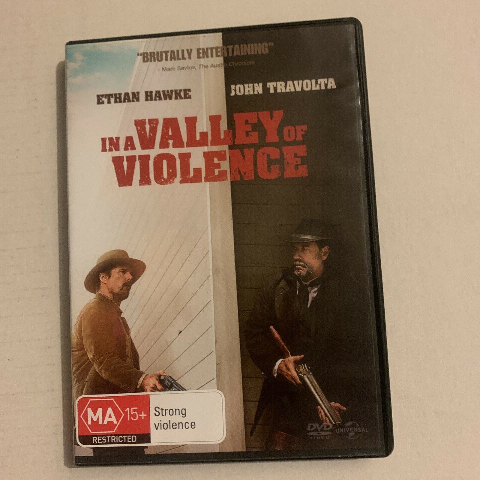 In A Valley Of Violence (DVD, 2016) Ethan Hawke, John Travolta. Region ...