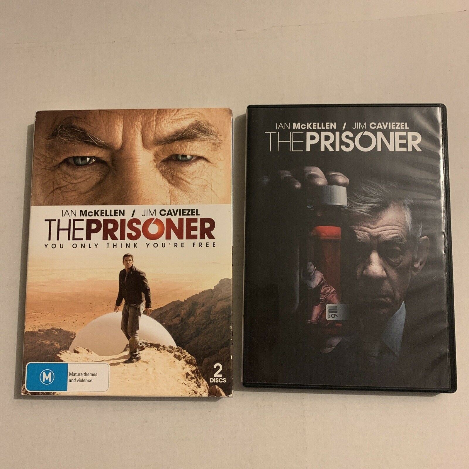 The Prisoner (DVD, 2010, 2-Disc) Ian McKellen, Jim Caviezel – Retro Unit