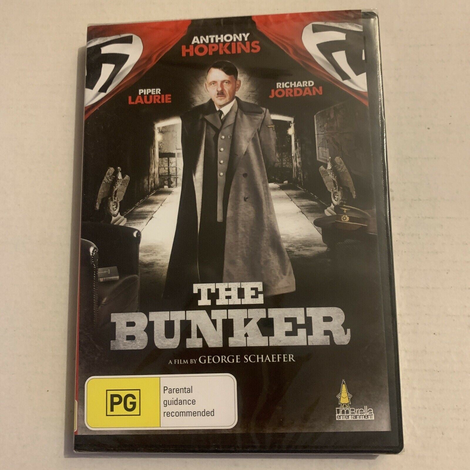 *New Sealed* The Bunker (DVD, 1980) Anthony Hopkins, Piper Laurie. All ...