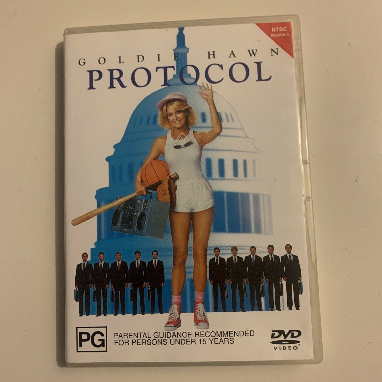 Protocol (DVD, 1984) Goldie Hawn. Region 4&1 – Retro Unit