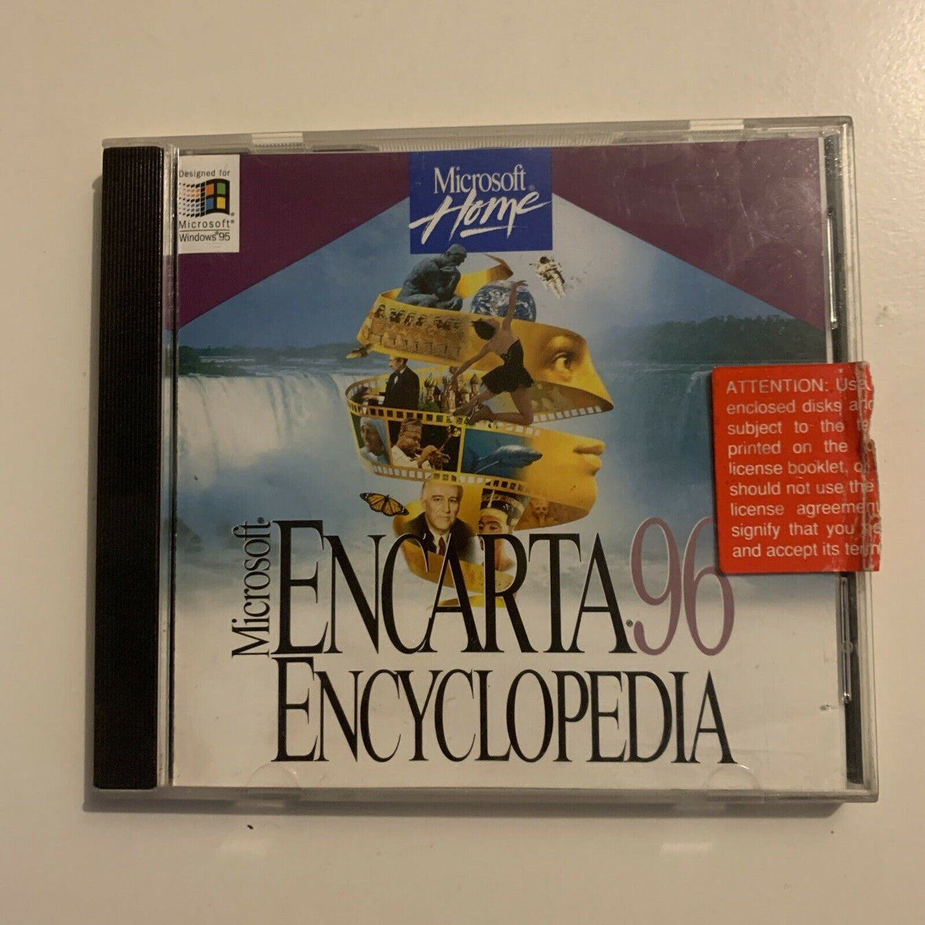 Microsoft Encarta 96 Encyclopedia PC Windows 95 – Retro Unit