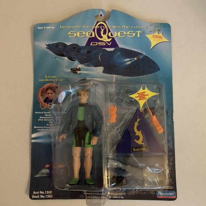 Sea Quest DSV - Lucas Wolenczak Figurine 1993 – Retro Unit