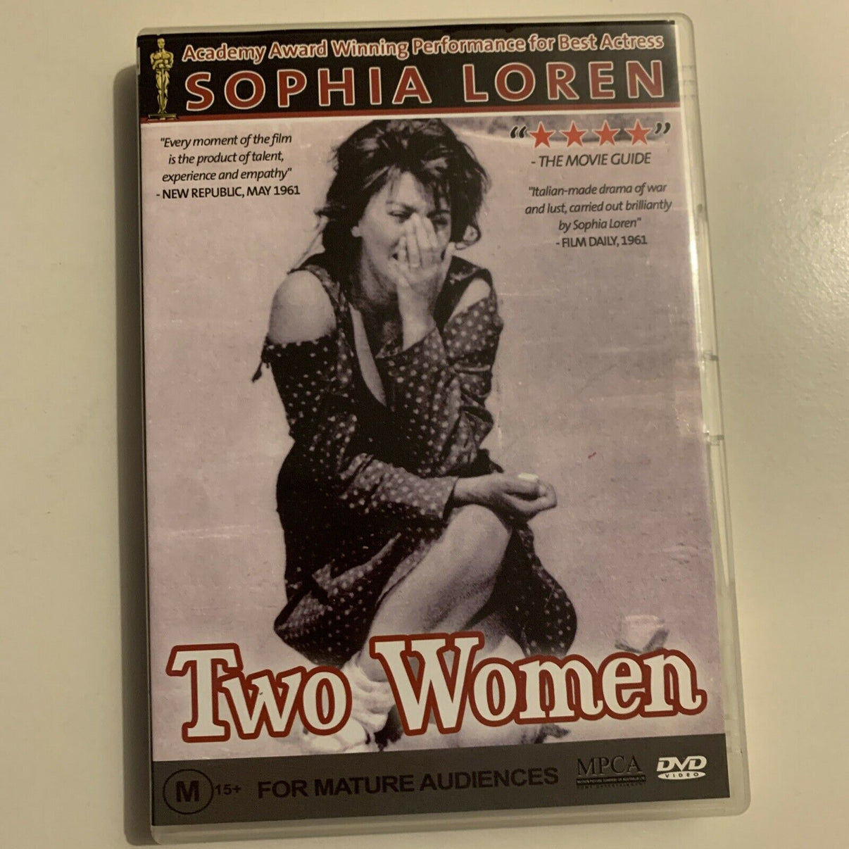 Two Women (DVD, 1960) Sophia Loren, Eleonora Brown – Retro Unit