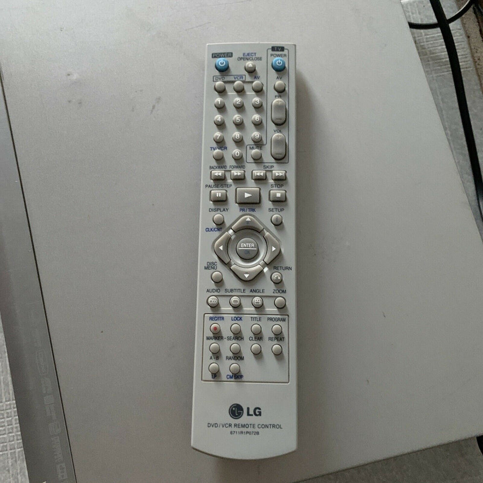 LG VCR DVD V181 Combo Player With Remote *VHS Not Working -Parts Or Re ...