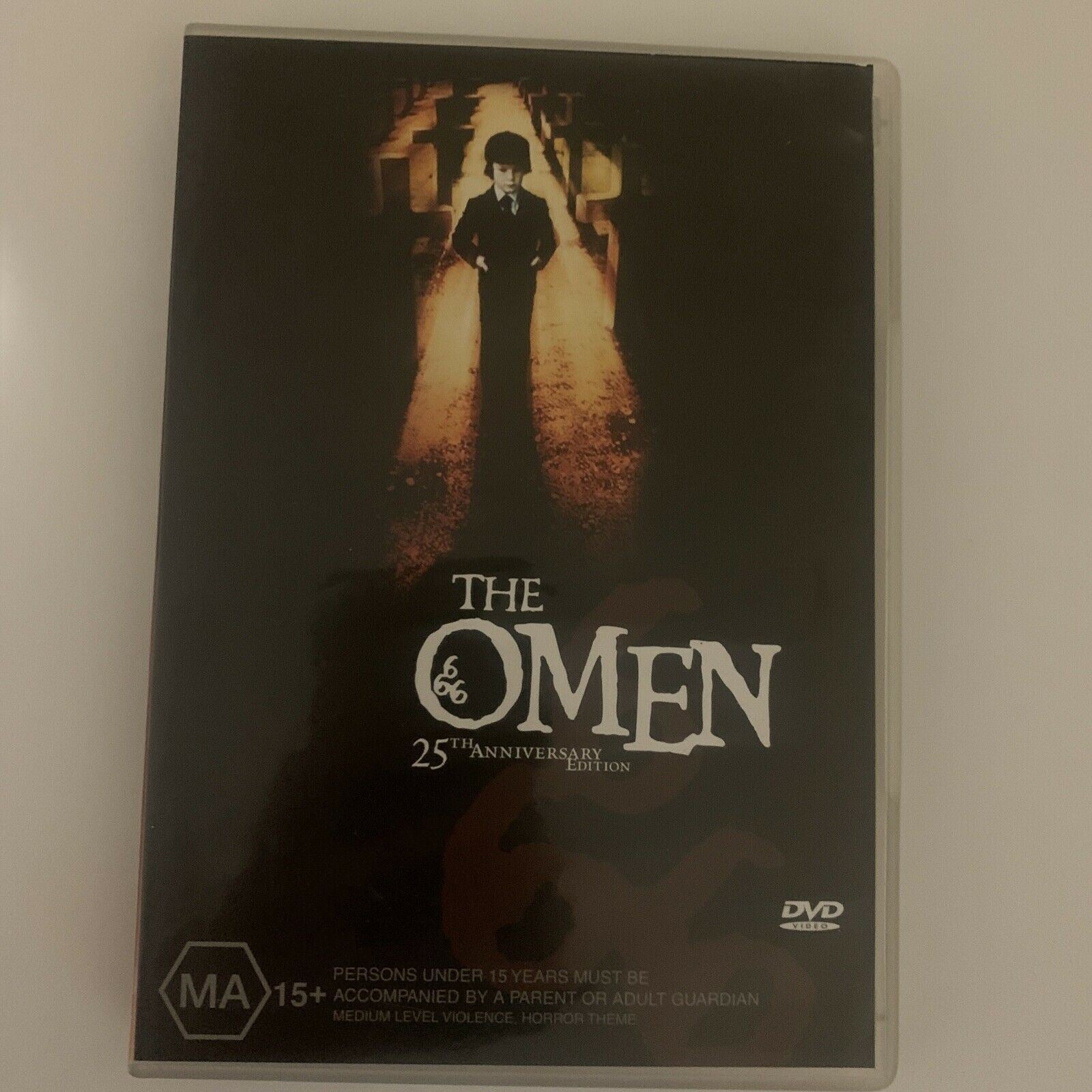 The Omen - 25th Anniversary Edition (DVD, 1976) Region 4&2 – Retro Unit