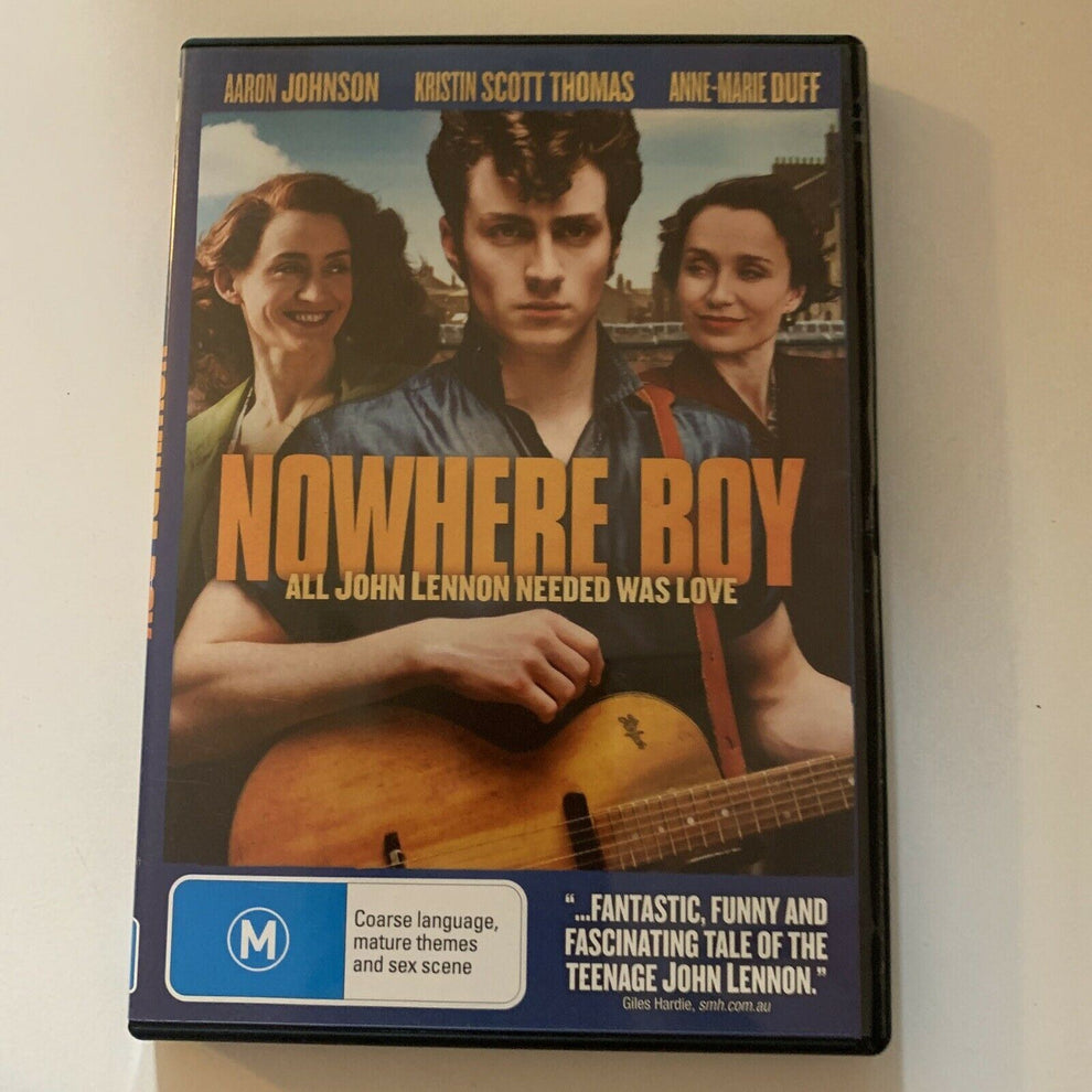 Nowhere Boy (DVD, 2010) Anne Marie Duff, Aaron Johnson Region 4 – Retro ...