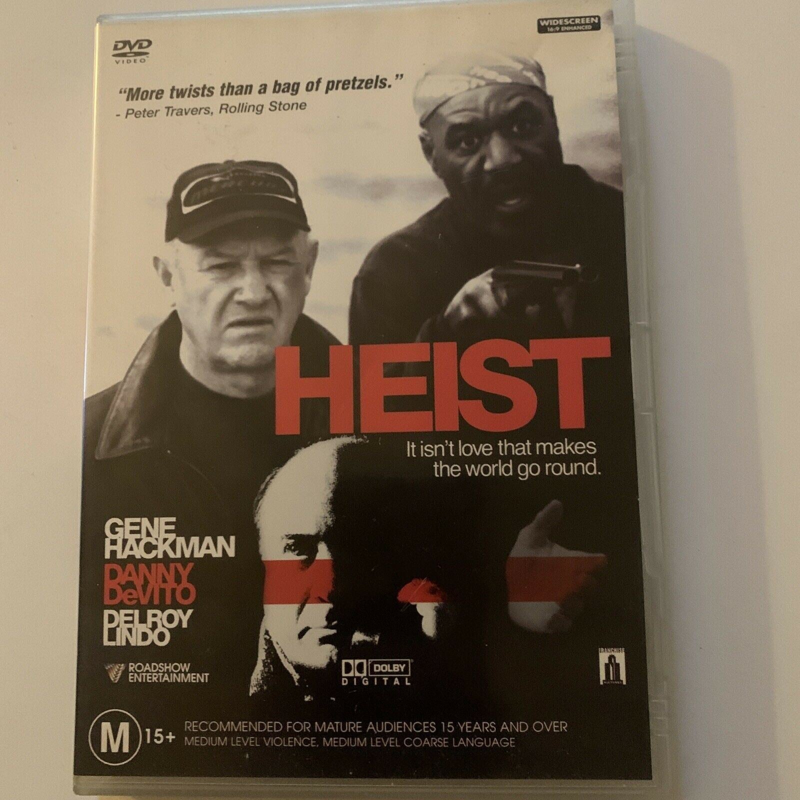 Heist (DVD, 2001) Danny DeVito, Gene Hackman. Region 4 – Retro Unit