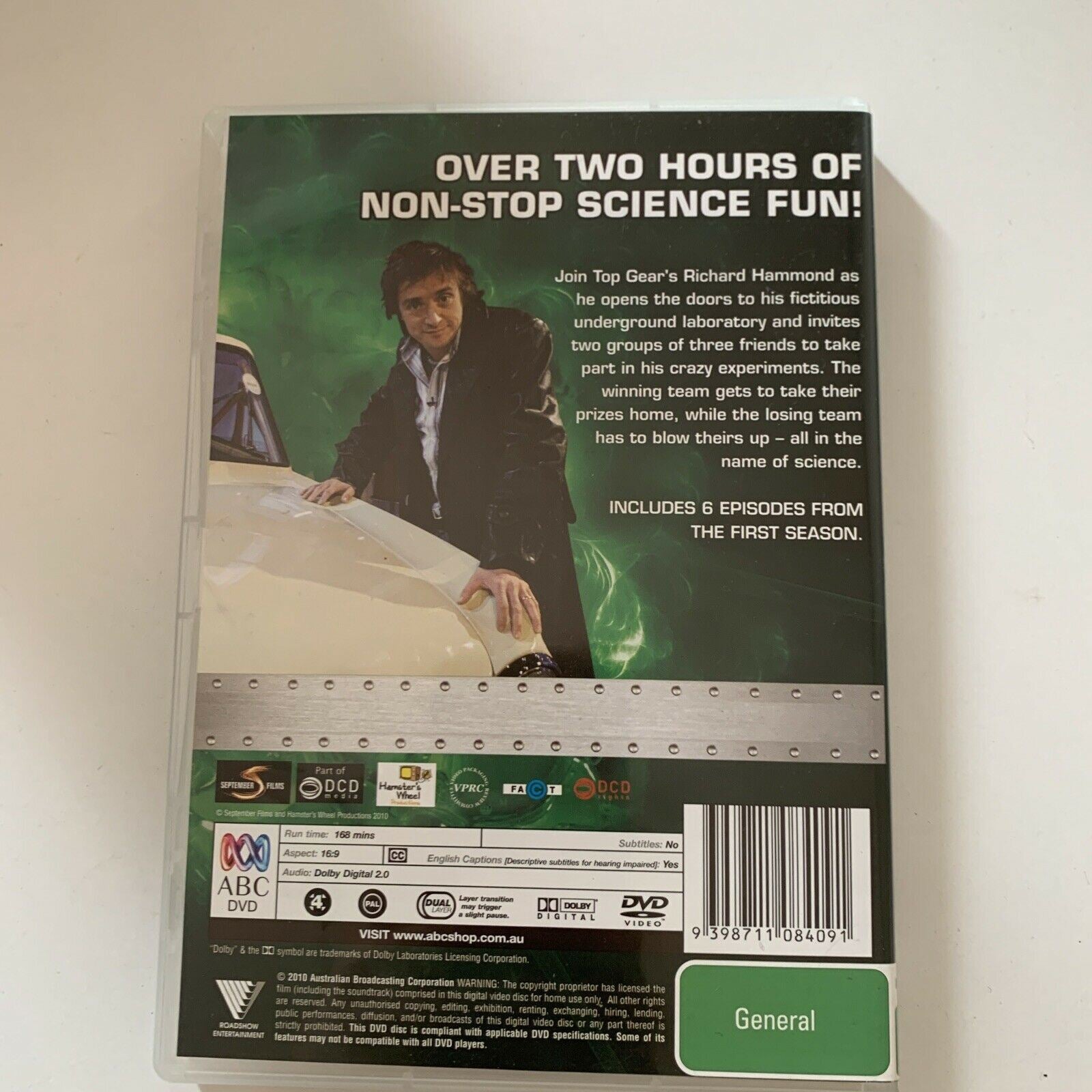 Richard Hammond's Blast Lab Kersplat : Vol 3 (DVD, 2010) – Retro Unit