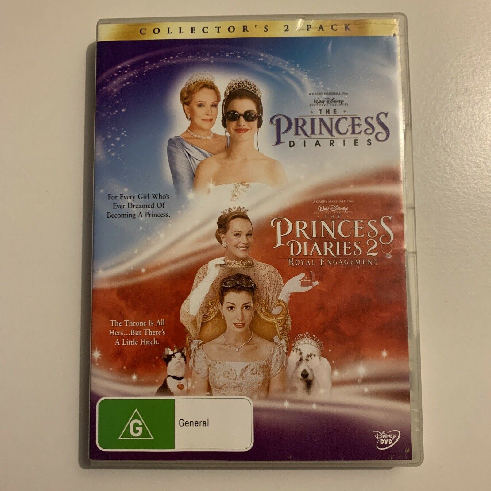 The Princess Diaries / Princess Diaries 2 (DVD, 2004, 2-Disc) Region 4 ...