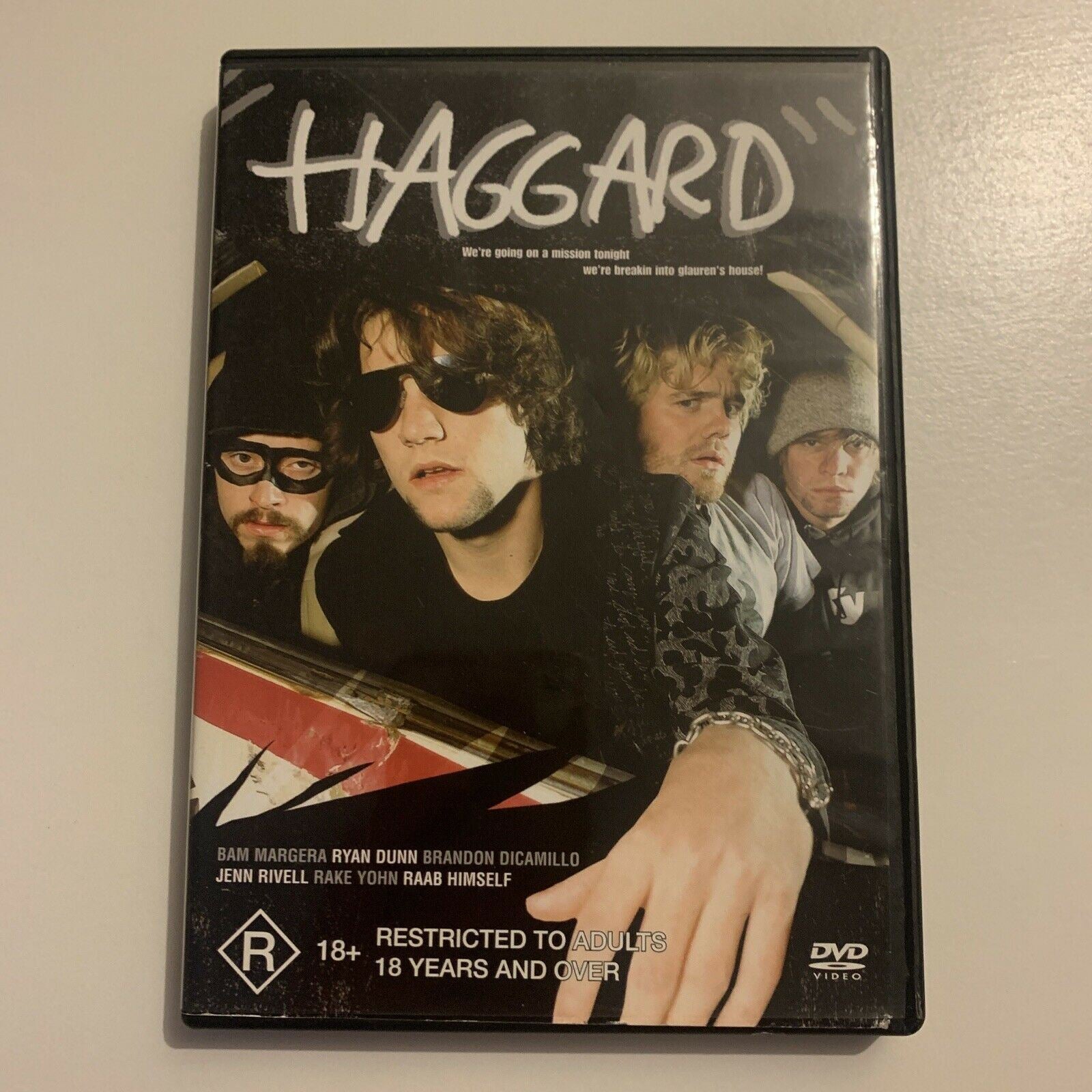 Haggard (DVD, 2003) Bam Megara, Ryan Dunn, Brando Dicamillo. All Regio ...