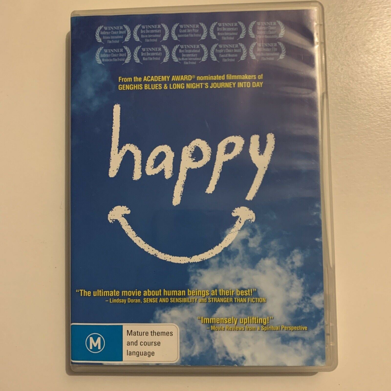 Happy (DVD, 2011) Roko Belic. Region 4 – Retro Unit
