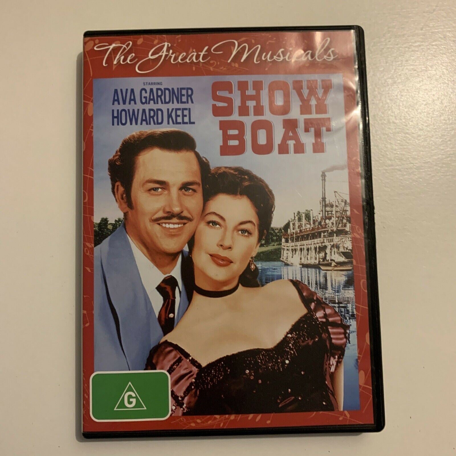 Show Boat (DVD, 1951) Ava Gardner, Howard Keel. Region 4&2 – Retro Unit