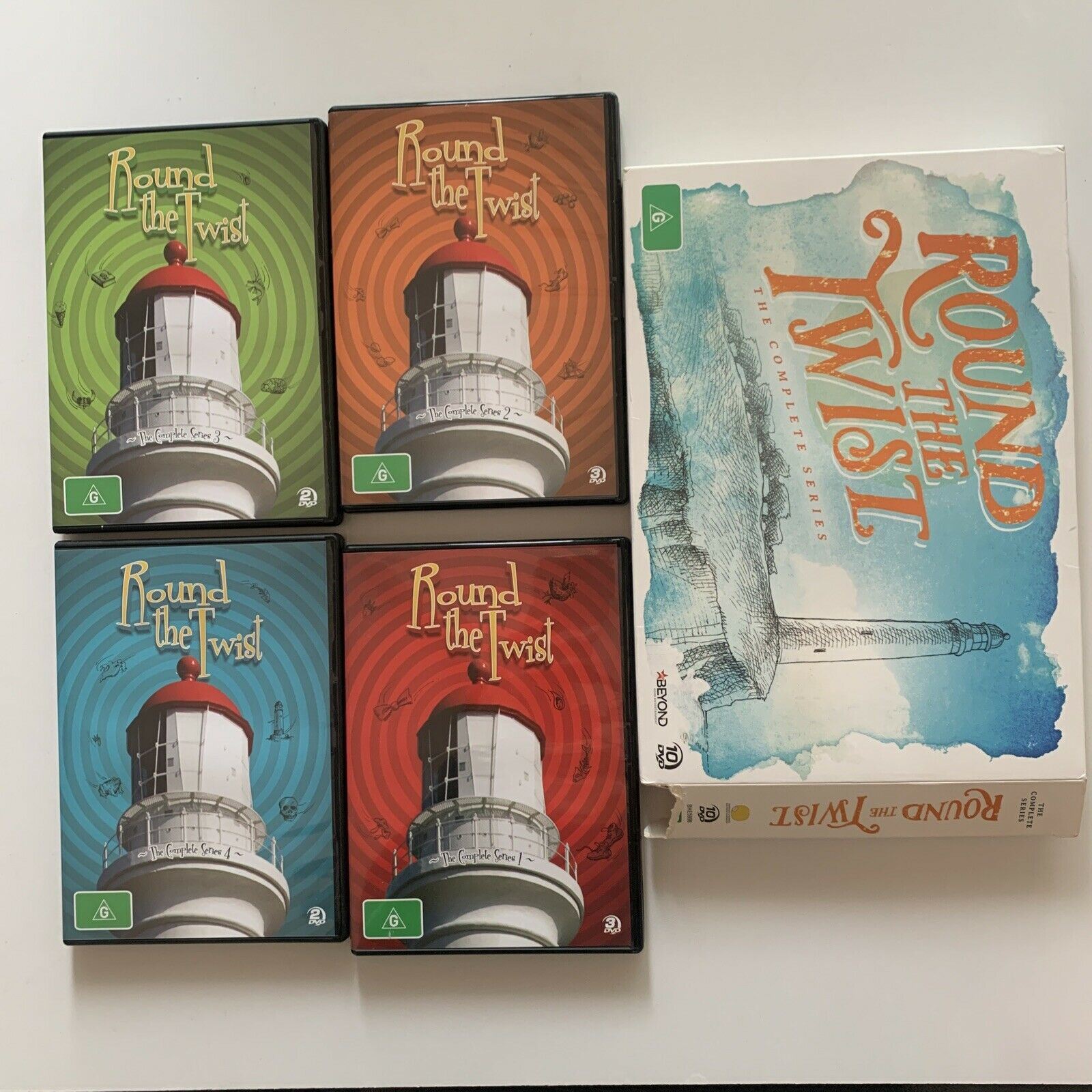 Round The Twist - The Complete Series (DVD, 2001, 10-Disc) Region 4 ...