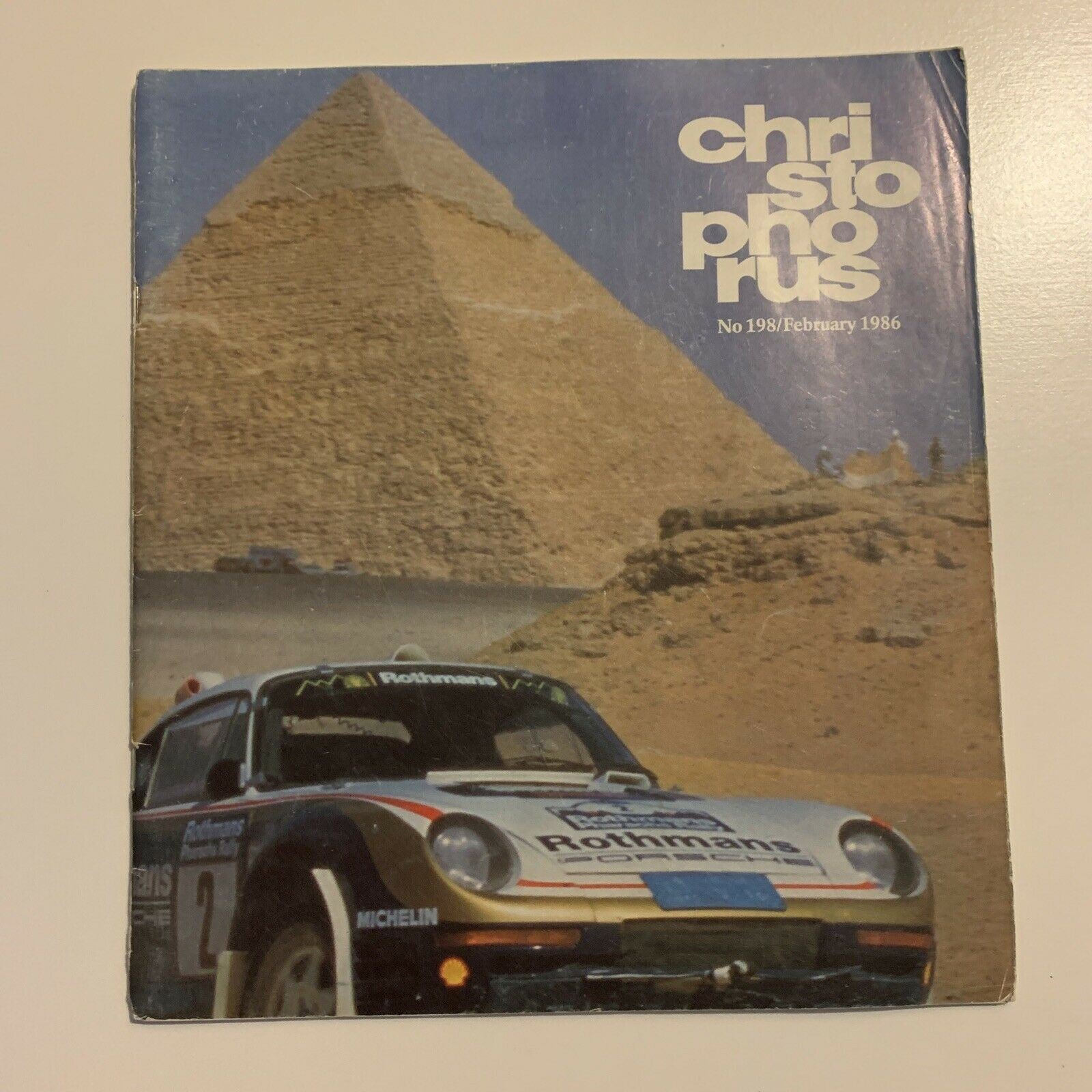 Christophorus Porsche Magazine - No 198 January 1986 – Retro Unit