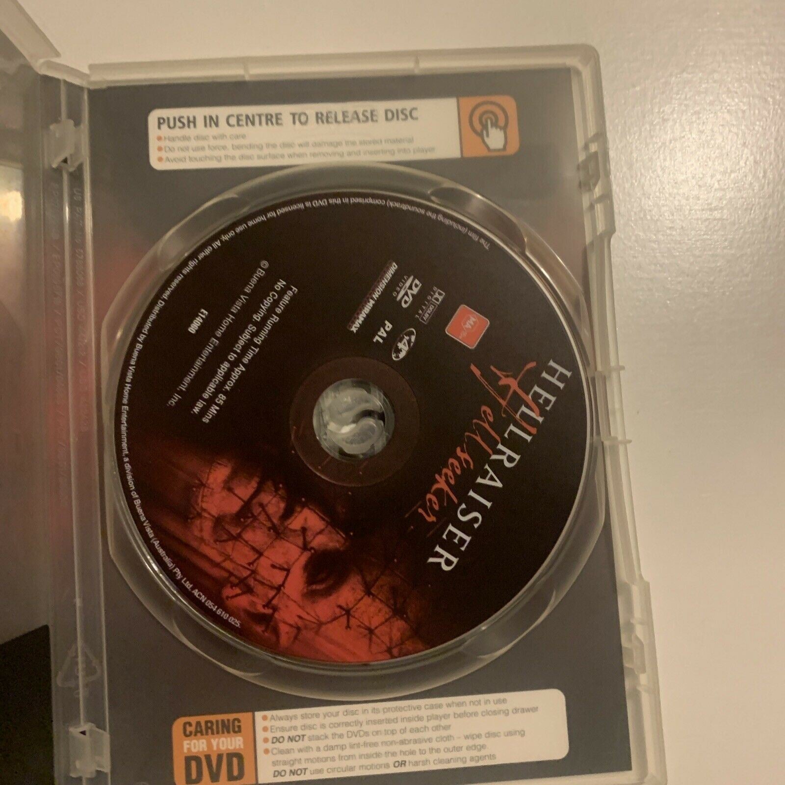 Hellraiser VI: Hellseeker (DVD, 2006) Ashley Laurence, Dean Winters. R ...