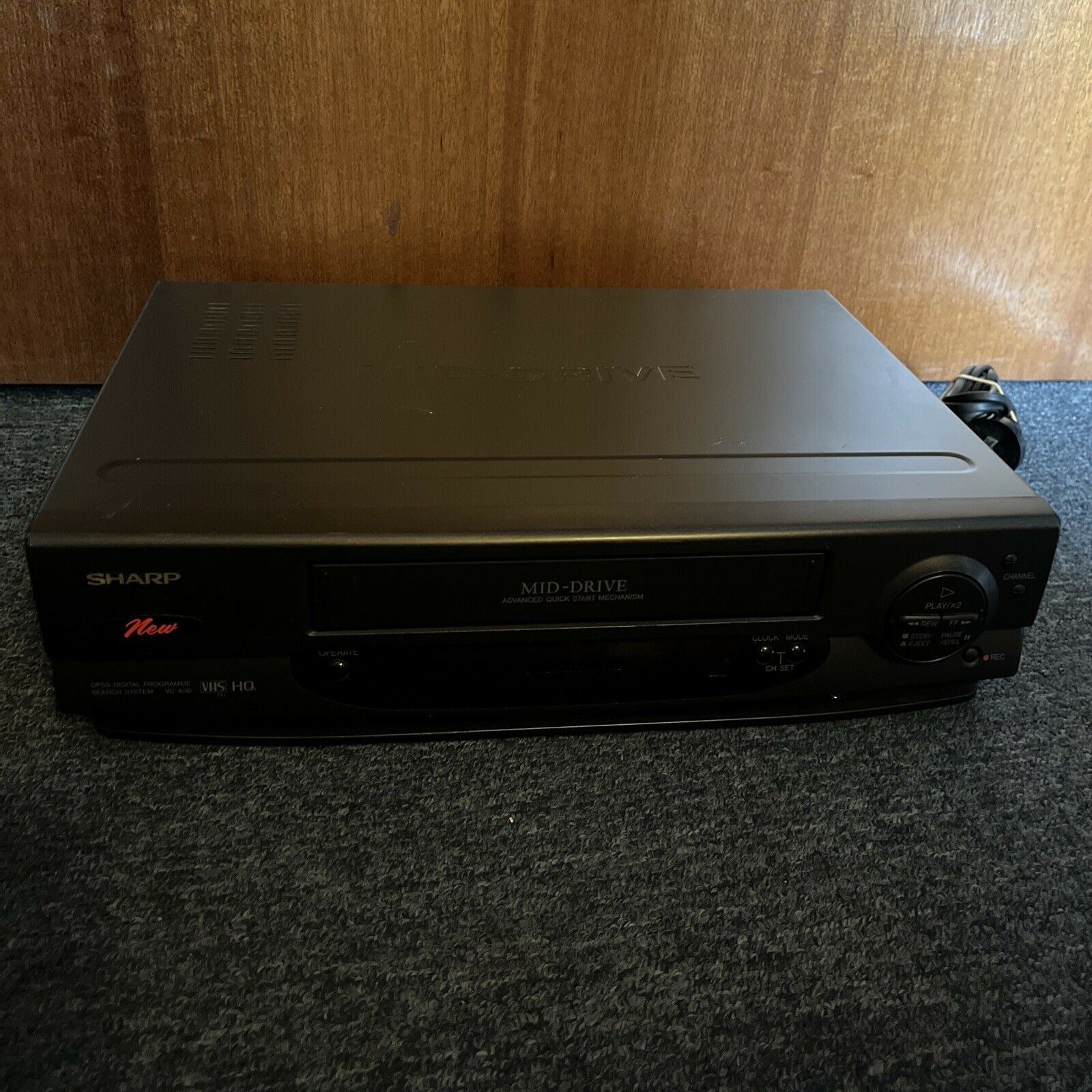 Sharp VC-A36 VHS Video Cassette Recorder Player *Requires Head Cleanin ...