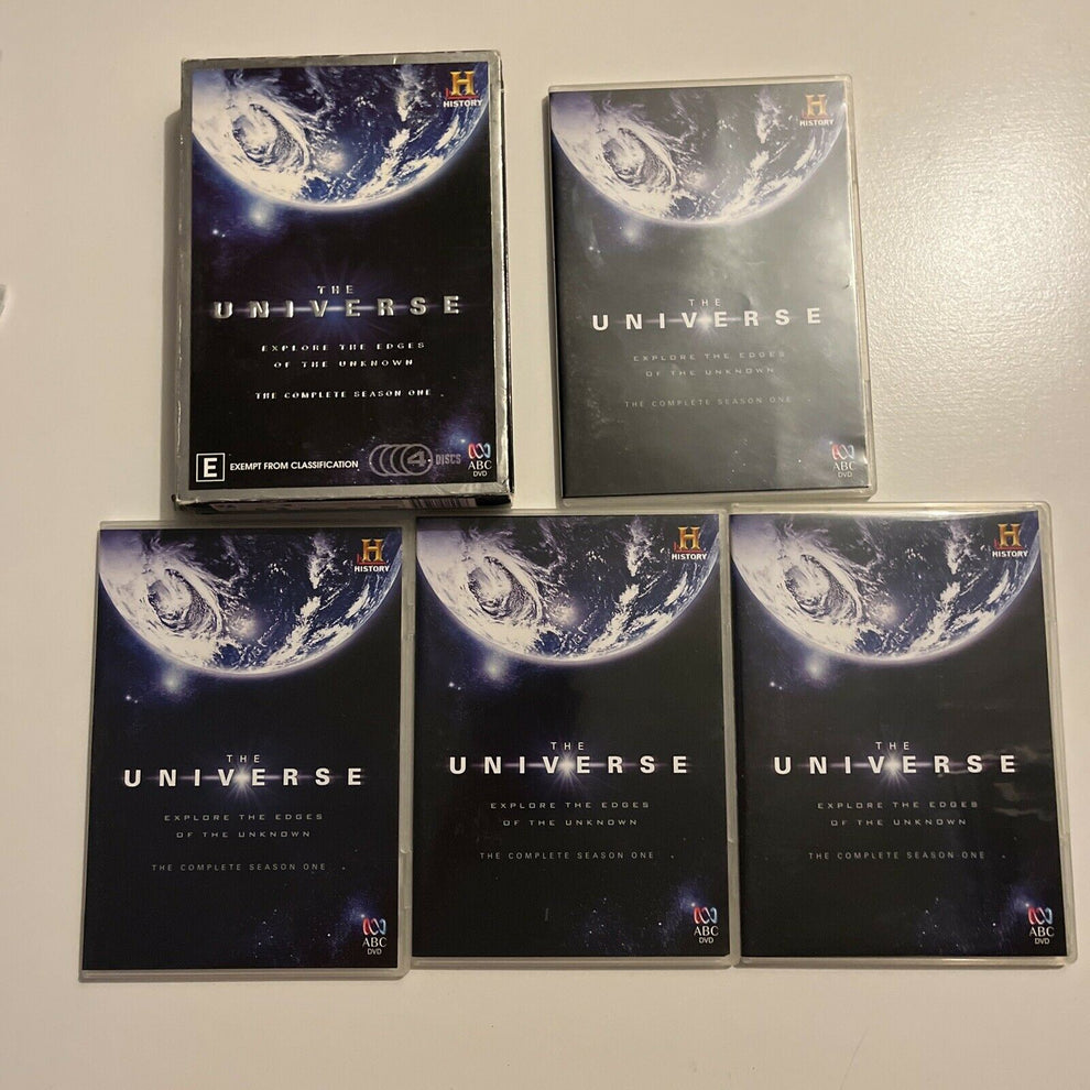 The Universe : Season 1 (DVD, 2009, 4-Disc) The History Channel – Retro ...
