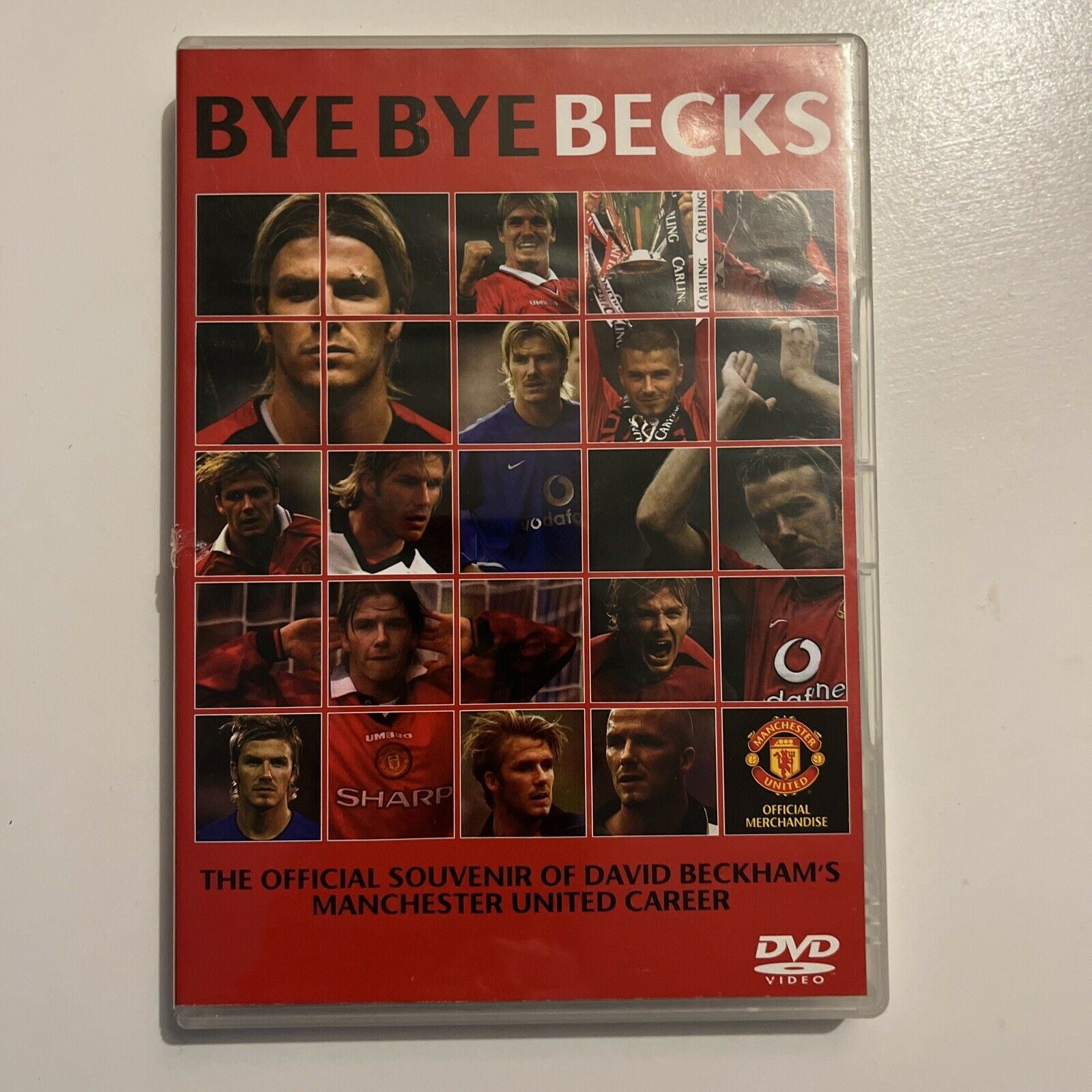 David Beckham: Bye Bye Becks (DVD, 2003) All Regions – Retro Unit