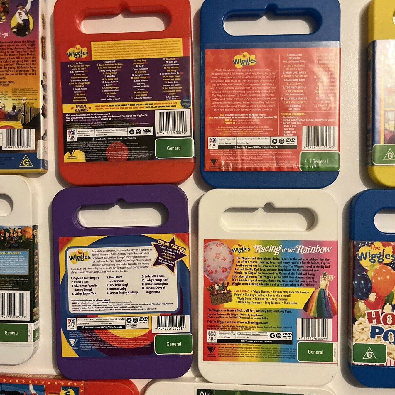 12x The Wiggles DVD Bulk Lot Region 4 – Retro Unit