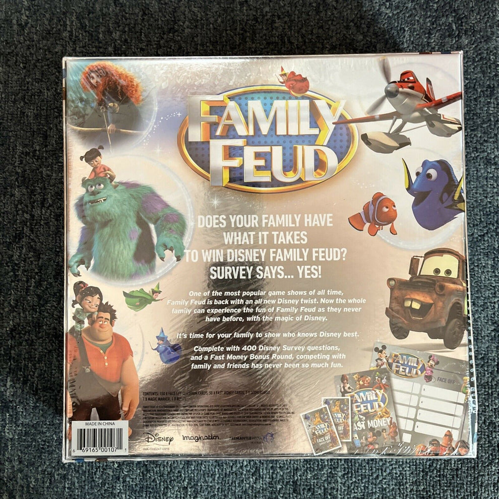 *New Sealed* Family Feud Disney Edition – Retro Unit